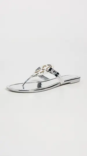 Tory Burch Miller Sandal - Argento