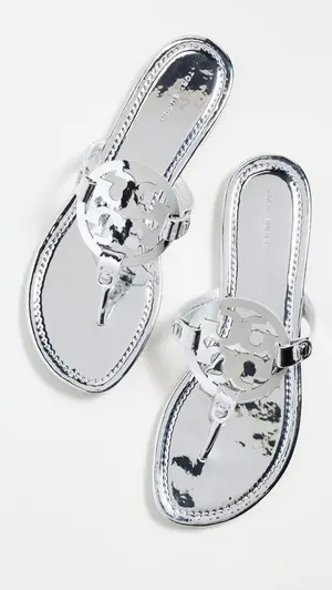 Tory Burch Miller Sandal - Argento