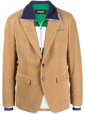 Dsquared2 Notched Lapel Jackets For Men