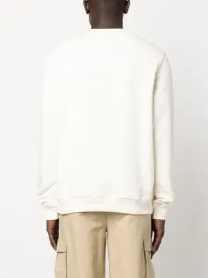 MSGM Logo-print Sweater - White