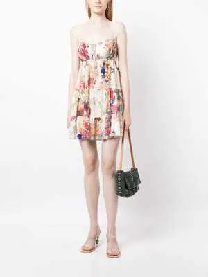 Camilla Friends With Frescos Silk Minidress