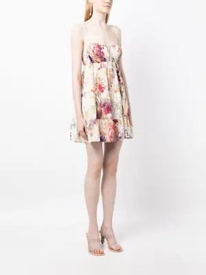 Camilla Friends With Frescos Silk Minidress