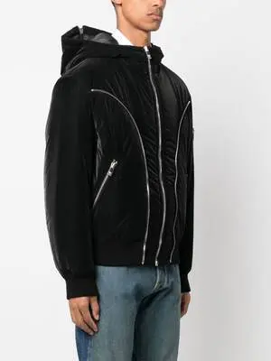 Versace Zip-detail Puffer Jacket