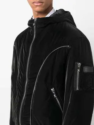 Versace Zip-detail Puffer Jacket
