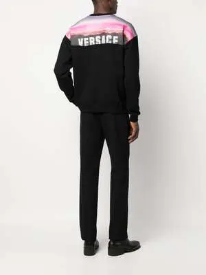 Versace Hills Cotton Sweatshirt