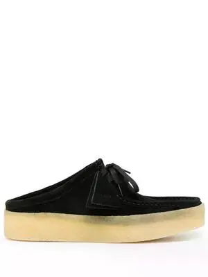 Clarks Wallabee Cup Slip-on Loafers - Black