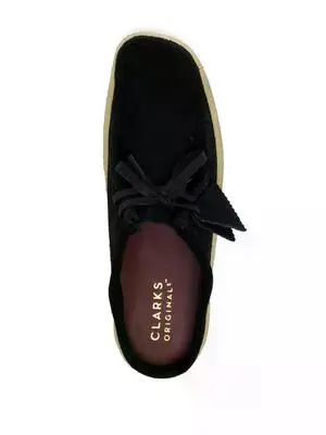 Clarks Wallabee Cup Slip-on Loafers - Black