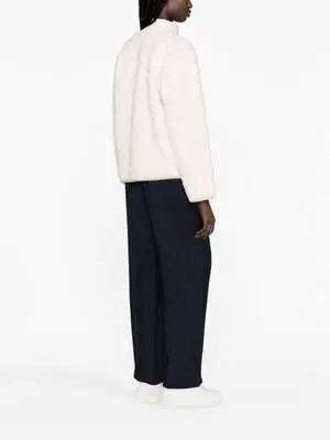 JIL SANDER Zip-up Fleece Jacket - Neutrals