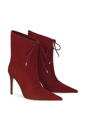 Alexandre Vauthier 105mm Pointed-toe Boots - Red