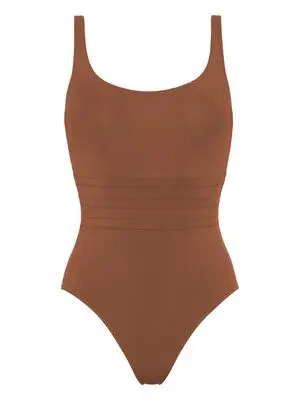 ERES Asia Scoop-back Swimsuit - Brown