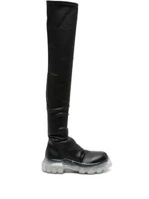 Rick Owens Luxor Bozo Thigh-high Boots