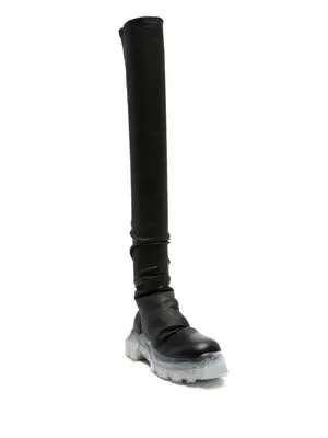 Rick Owens Luxor Bozo Thigh-high Boots