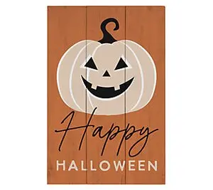 SINCERE SURROUNDINGS 16' Happy Halloween Rustic Pallet - One-color