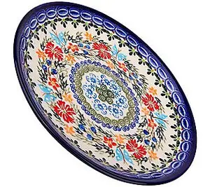 LIDIA'S POLISH POTTERY 7.5' Dessert Plate