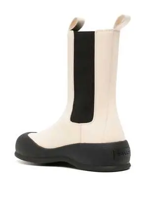Bally Flat Leather Boots