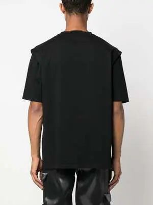 HELIOT EMIL Outline Logo Cotton T-shirt