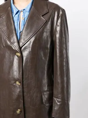 REJINA PYO Kara Faux-leather Coat