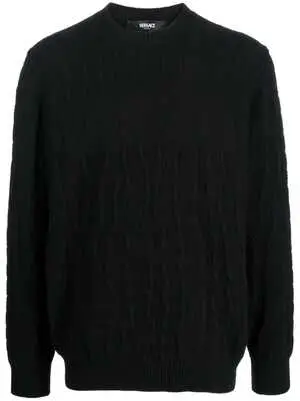 Versace Off The Shoulder Sweaters For Men