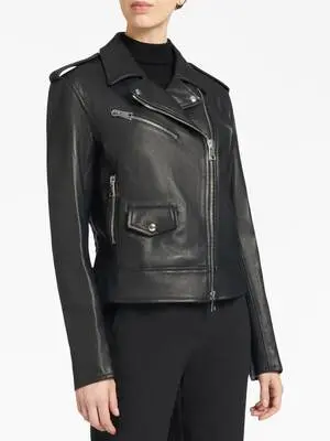 GIUSEPPE ZANOTTI Amelia Biker Jacket - Black