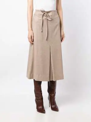 REJINA PYO Boone Wool-blend Midi Skirt