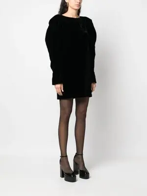 Nina Ricci Velvet Mini Dress
