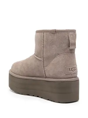 UGG Classic Ultra Mini 50mm Suede Platform Boots
