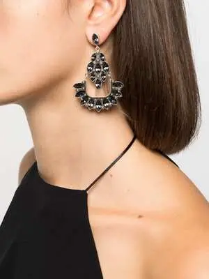 Isabel Marant Étoile Crystal-embellished Drop Earrings