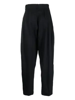 QUIRA Pleat-detailing Wool Trousers