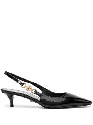 Versace Kitten Heel Pumps