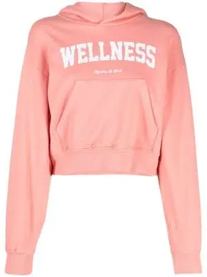 SPORTY & RICH Logo-print Hoodie