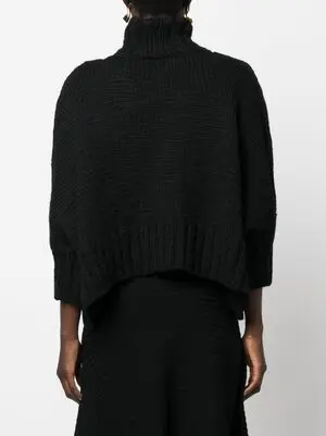 Yohji Yamamoto Roll-neck Wool Jumper