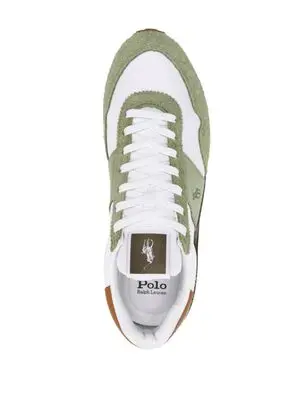 Polo Ralph Lauren Train 89 Suede-panelled Sneakers