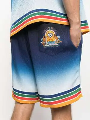 Casablanca Studio De Musique Silk Shorts