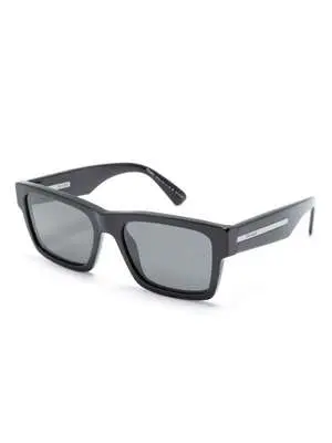 Prada Rectangle-frame Sunglasses - Black