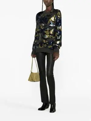 Zadig&Voltaire Sequin-embellished Merino Wool Jumper