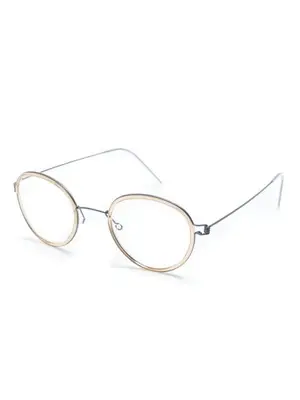 LINDBERG Jackie U16 Round-frame Glasses