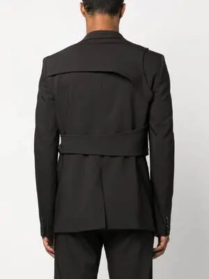 HELIOT EMIL Layered-effect Single-breasted Blazer