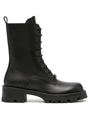 Versace Combat Boots For Women