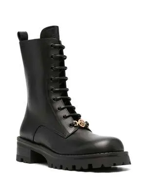 Versace Alia Lace-up Boots