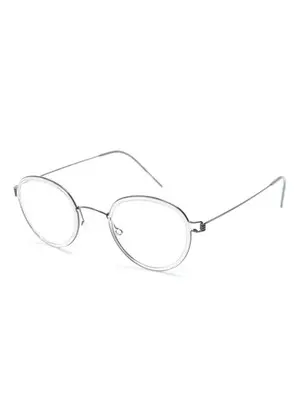 LINDBERG Round-frame Eyeglasses