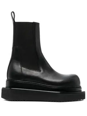Rick Owens Beatle Turbo Cyclops Leather Boots