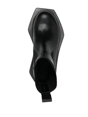 Rick Owens Beatle Turbo Cyclops Leather Boots