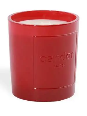 CANDER Fete Logo-embossed Candle - Red