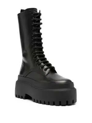 Dolce & Gabbana Platform Combat Boots