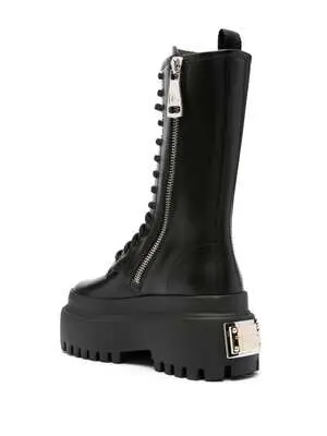 Dolce & Gabbana Platform Combat Boots