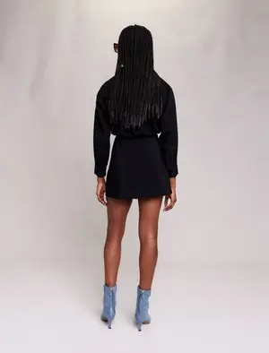 Maje Straight-fit Playsuit