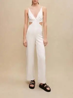 Maje Trouser Suit - White