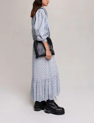 Maje Long Asymmetric Skirt