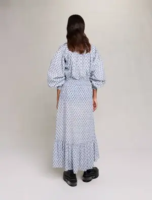 Maje Long Asymmetric Skirt