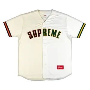 Supreme Don't Hate Baseball Jersey - White